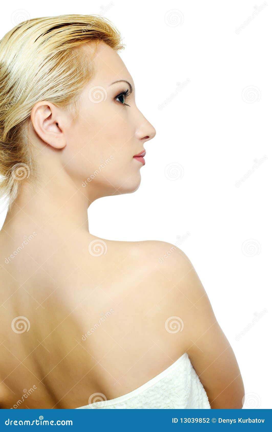 Back and Shoulder of Beauty Stock Photo - Image of haired, adult: 13039852