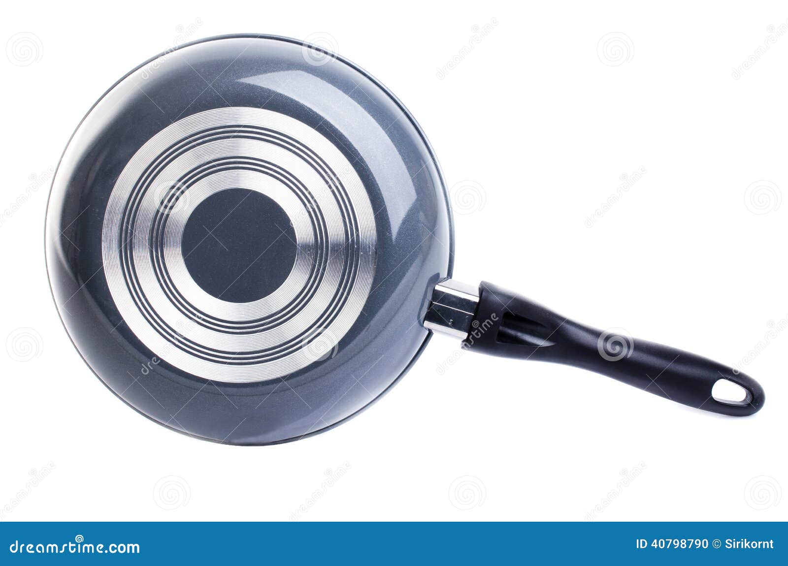 Back Side of Black Frying Pan Stock Photo - Image of heat, horizontal ...