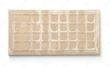 Back side of ceramic tile stock image. Image of aged - 136532429