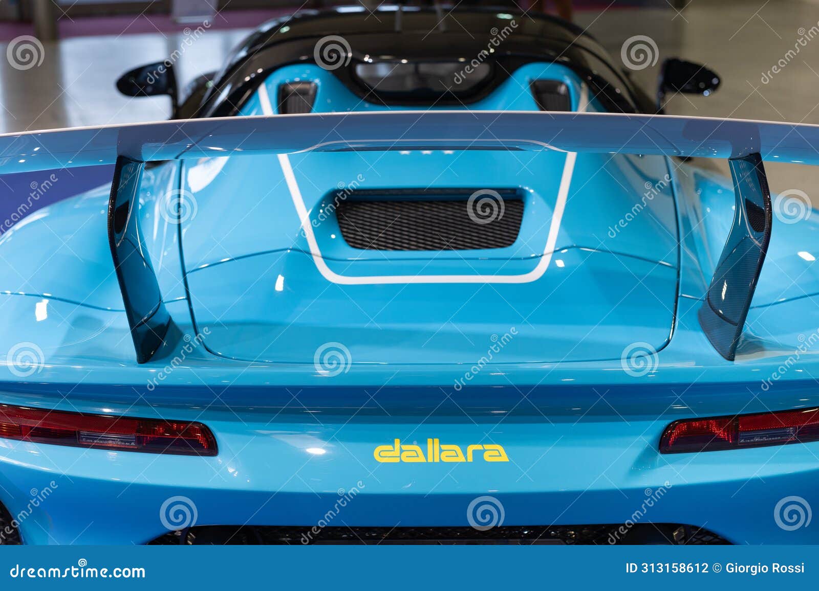 Back Side of Dallara Stradale IR8 Tribute Italian Car Editorial ...