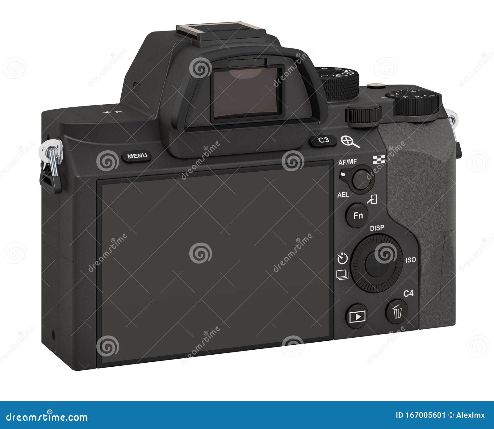 Interchangeable Lens Digital Camera Icon Cartoon Vector | CartoonDealer ...