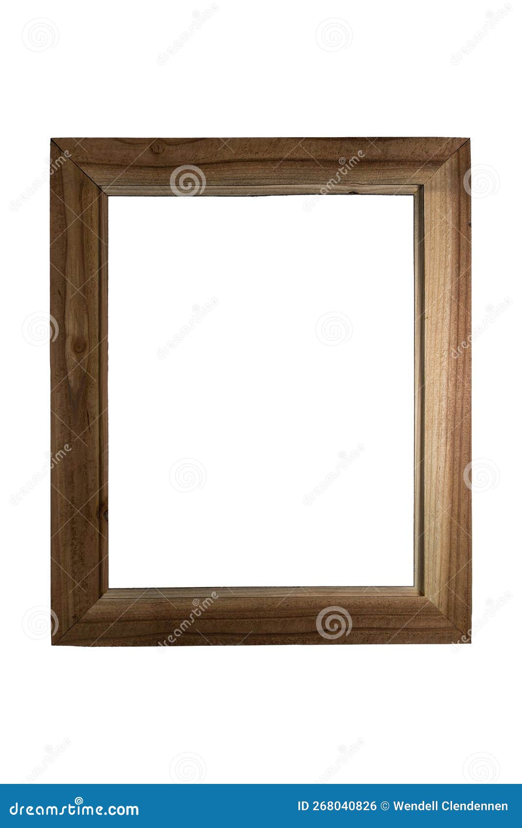Back Side of a Hand Crafted Rectangular Wood Photo Frame Stock Photo ...