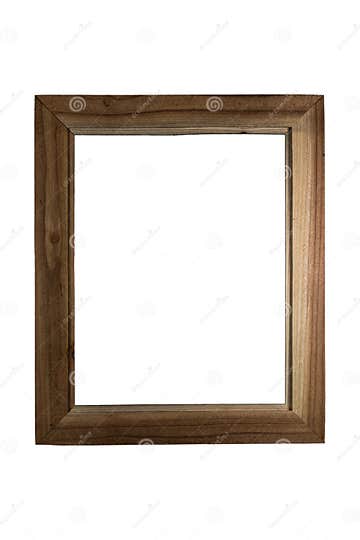 Back Side of a Hand Crafted Rectangular Wood Photo Frame Stock Photo ...