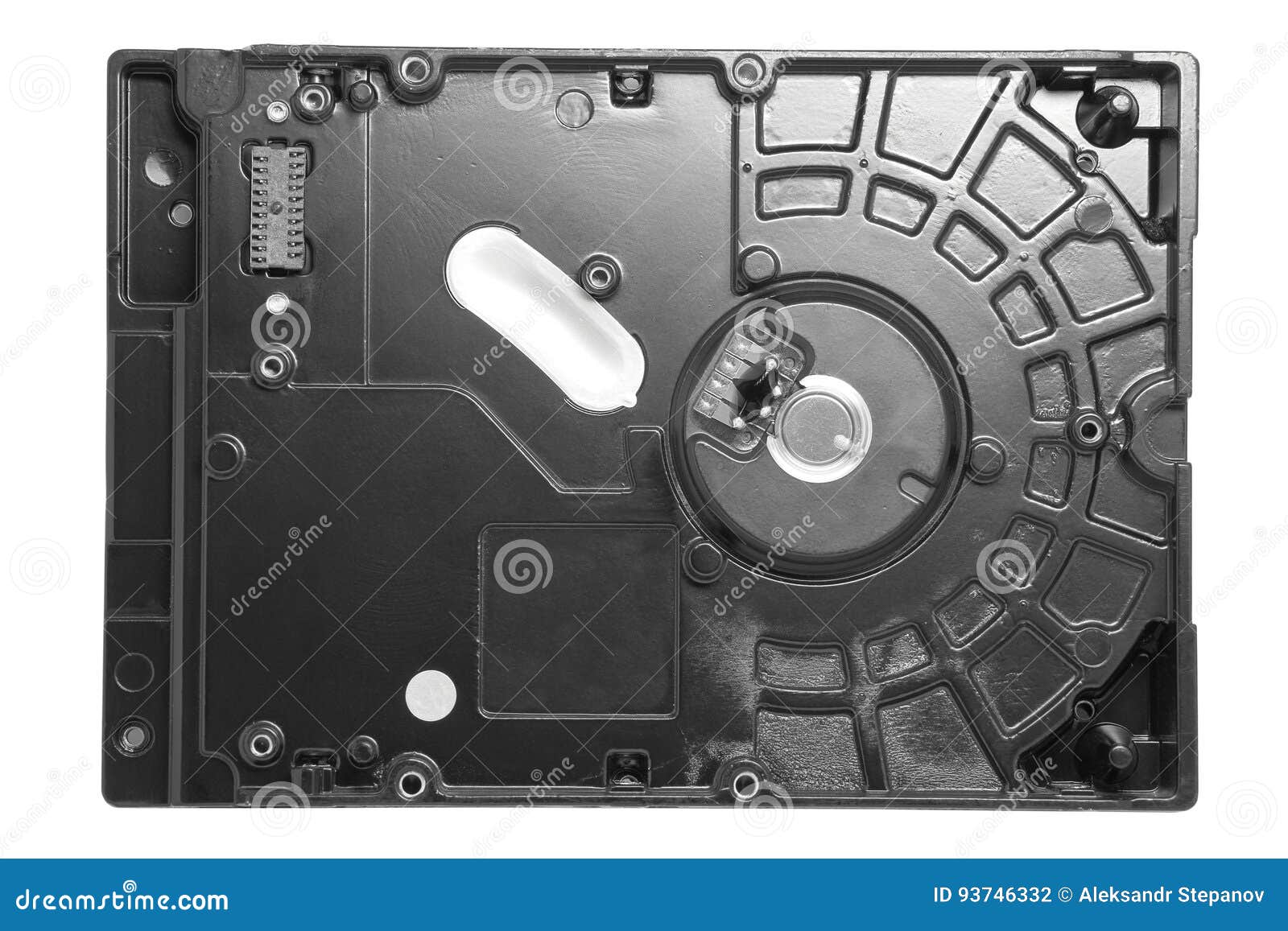 Back Side of the HDD with Removed Circuit Board Stock Photo - Image of ...