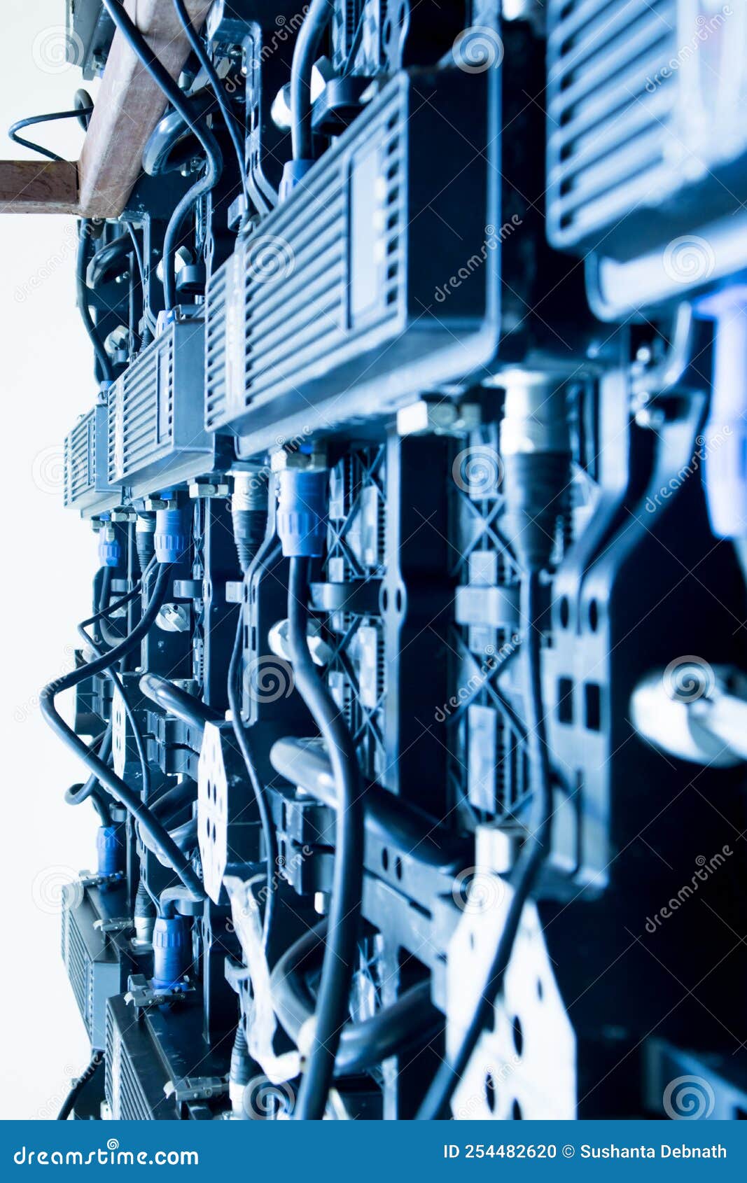 Commutation Panel Of Telecommunication Video Switcher Broadcast ...