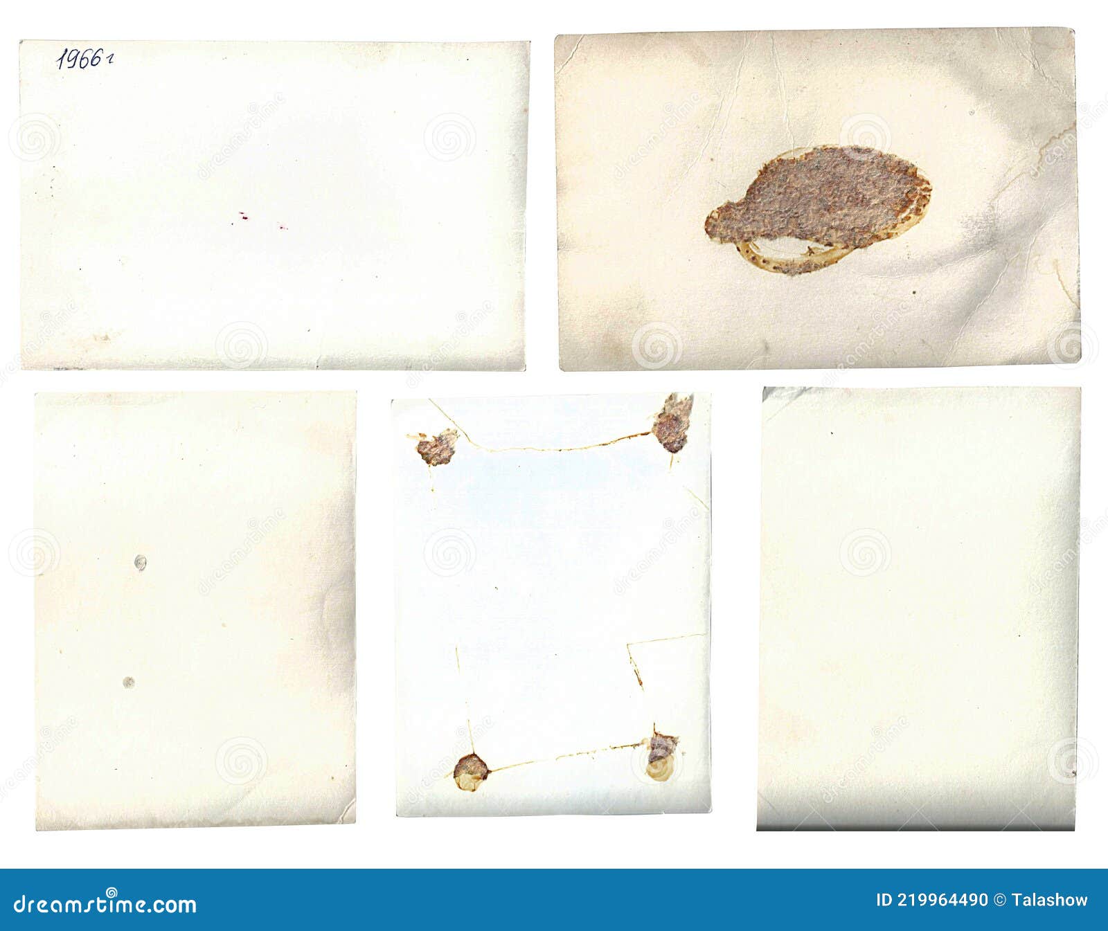 Back Side of Old Paper Photograph Stock Photo - Image of texture, draw ...