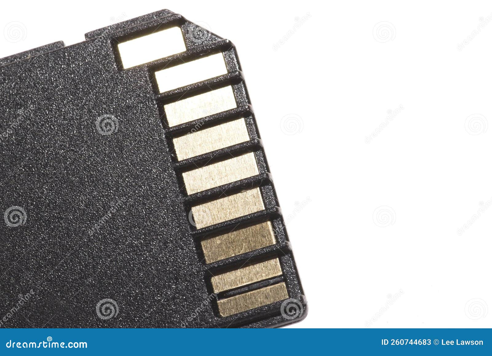 Contacts on a Secure Digital Card Stock Image - Image of contacts ...