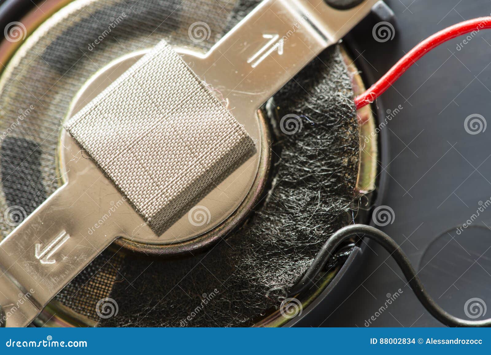 Back side of small speaker stock photo. Image of equipment - 88002834
