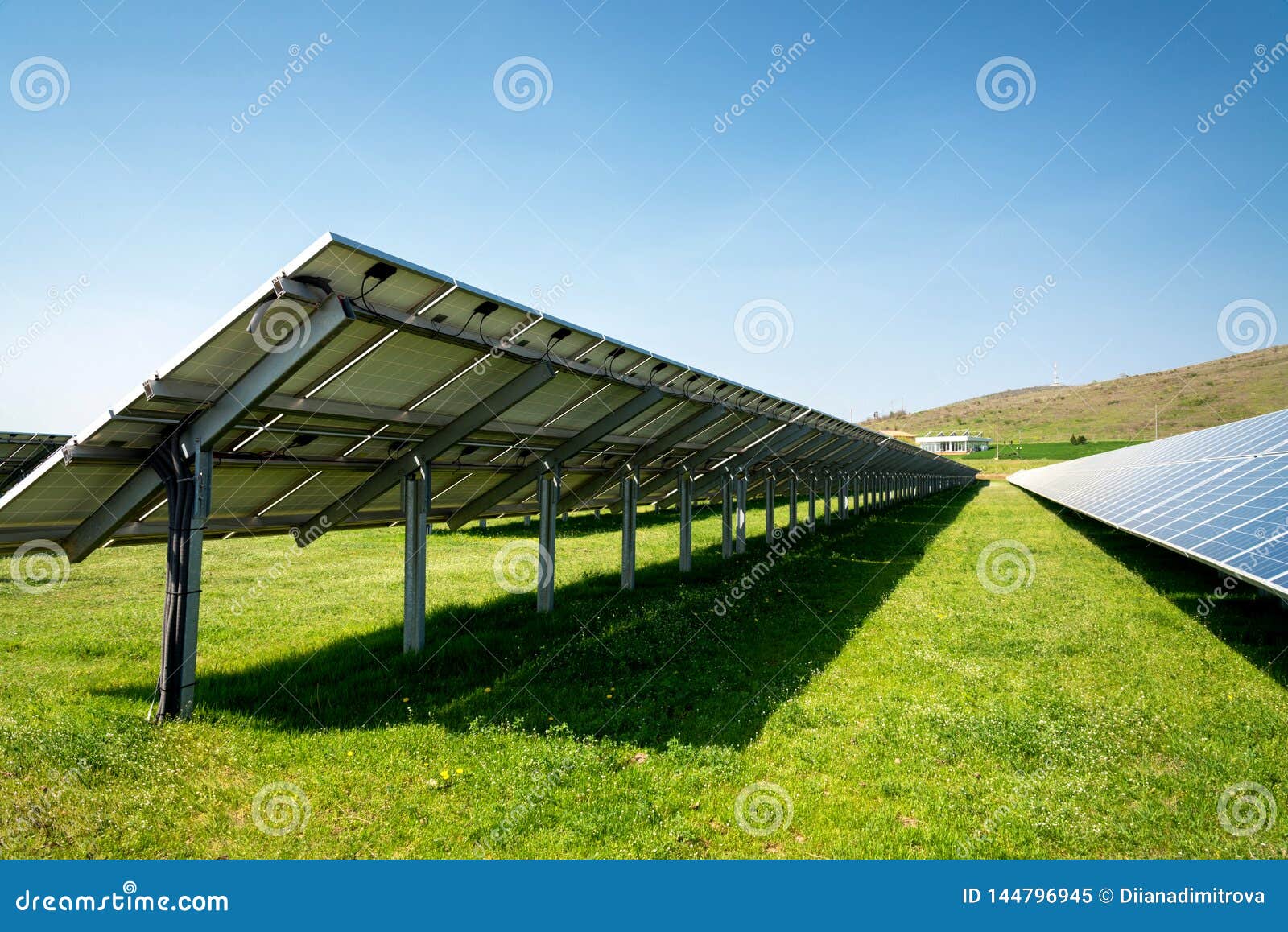 Back Side of a Solar Panel, Photovoltaic, Alternative Electricity ...