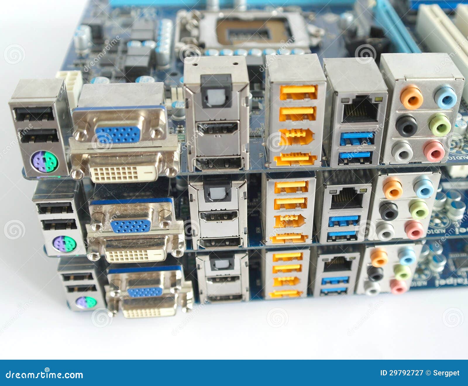 Сomputer main boards. stock image. Image of pattern, motherboard - 29792727