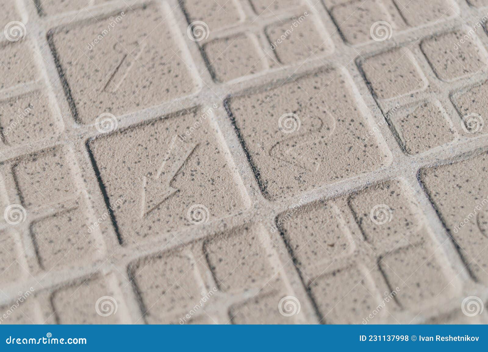 The Back Side of the Tile is Close-up. Texture of the Reverse Side of ...