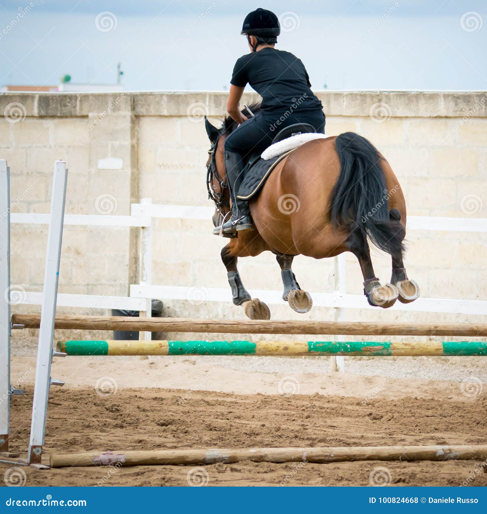 Back Side View of a Group of Riders Editorial Stock Photo - Image of ...