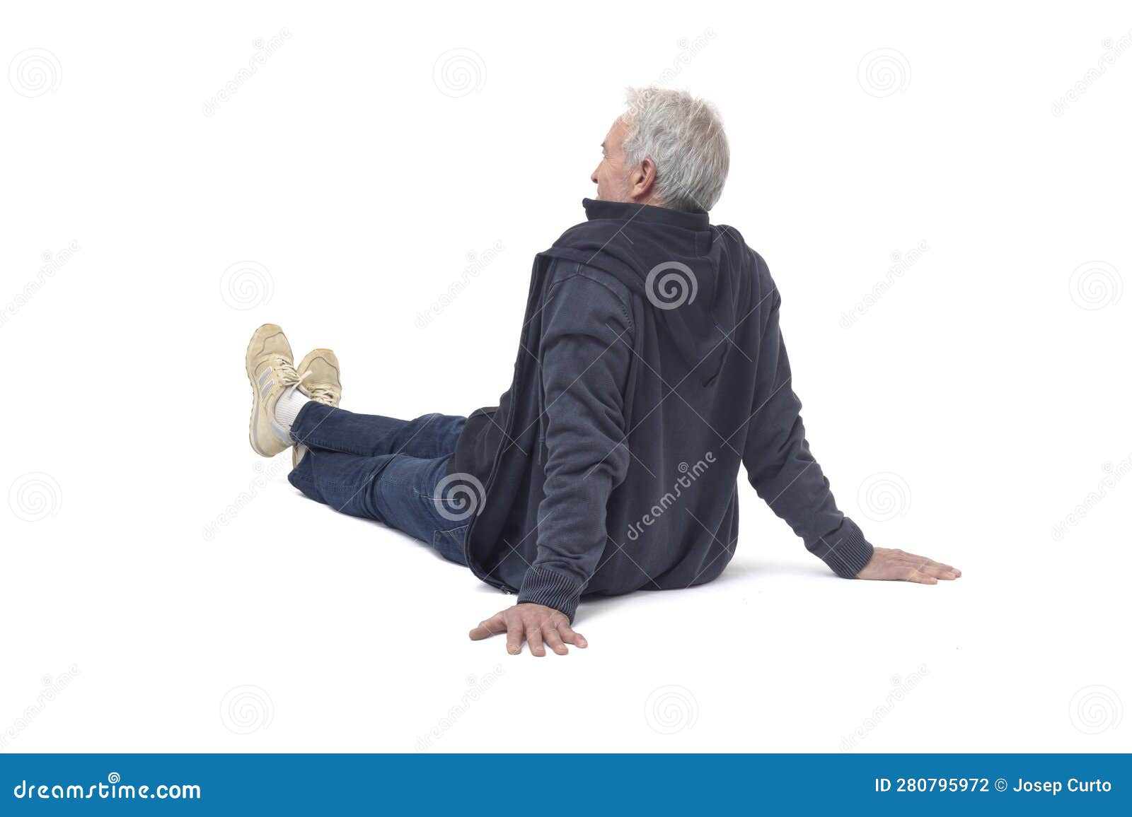 Full Length Front View Portrait of a Man Looking at Camera Stock Photo ...