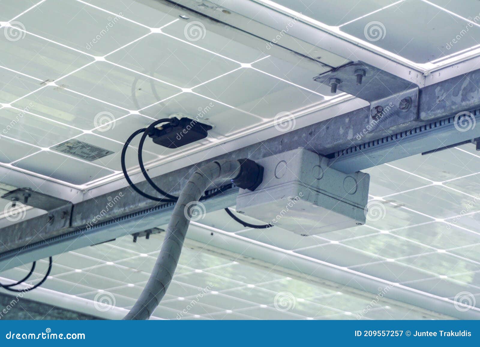 Solar panel stock image. Image of ecological, alternative - 209557257