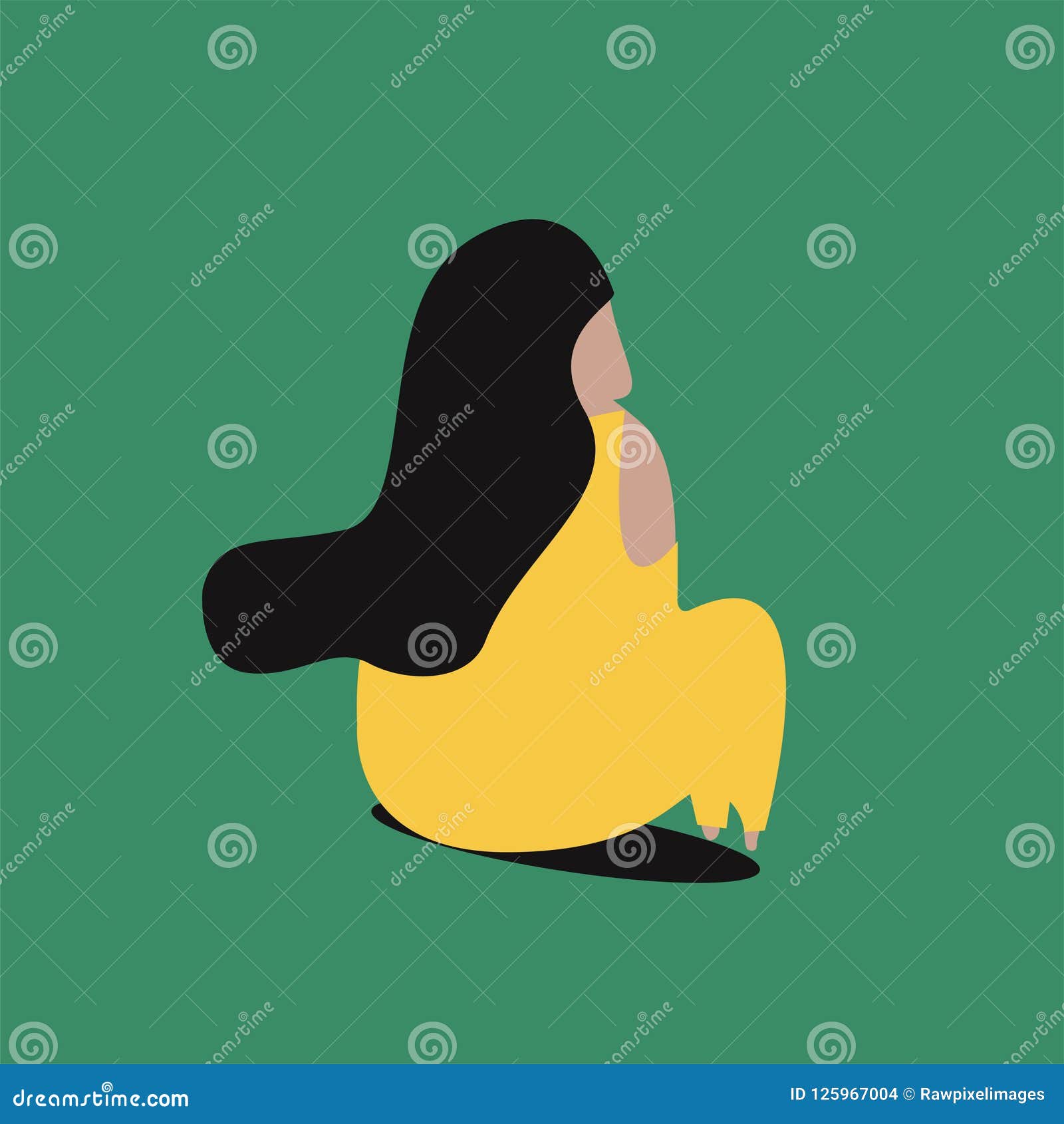 Sitting Down Vector Icon Isolated On Transparent Background, Sit ...