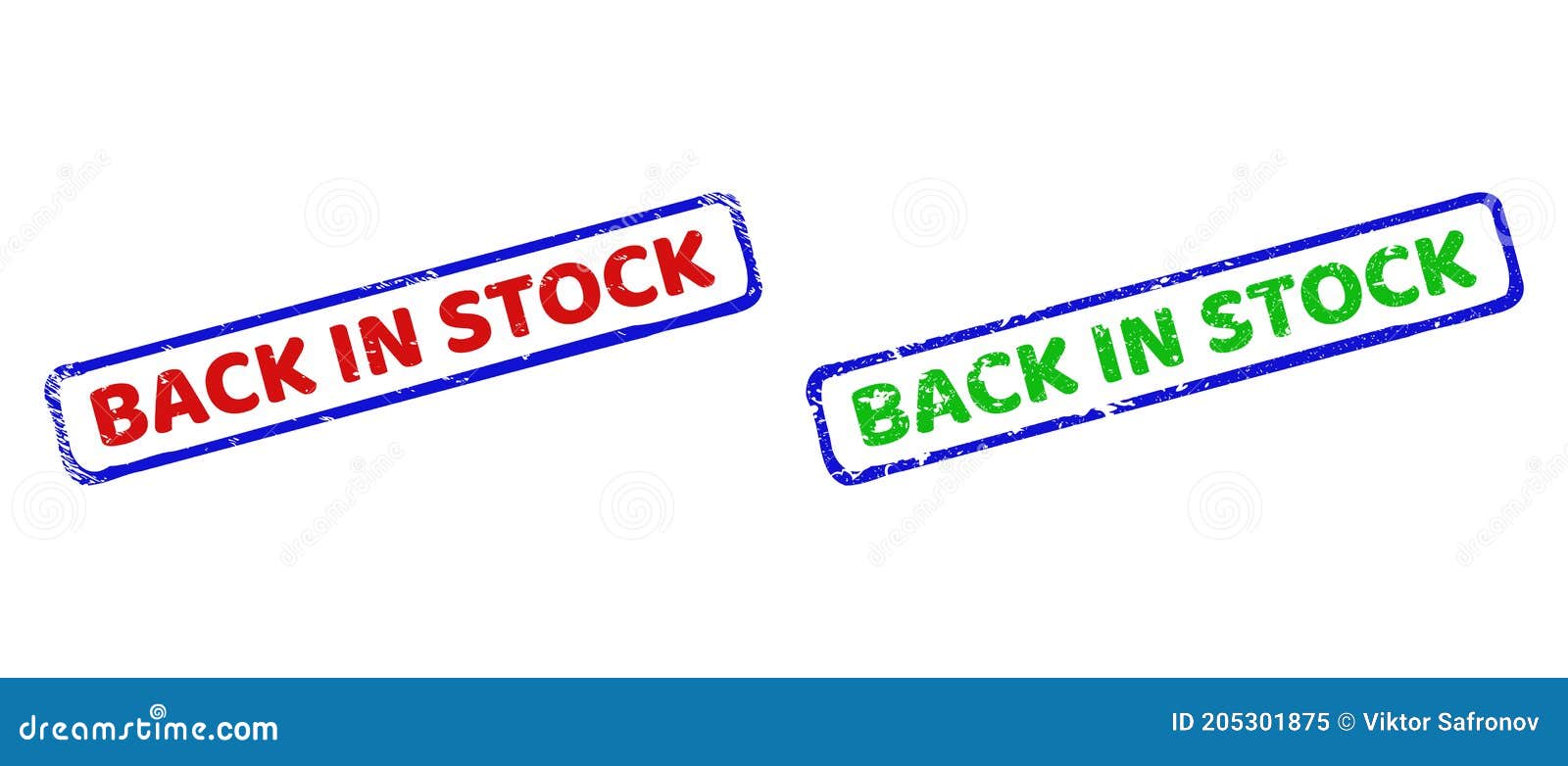 Back In Stock Bicolor Rough Rectangle Stamp Seals With Corroded