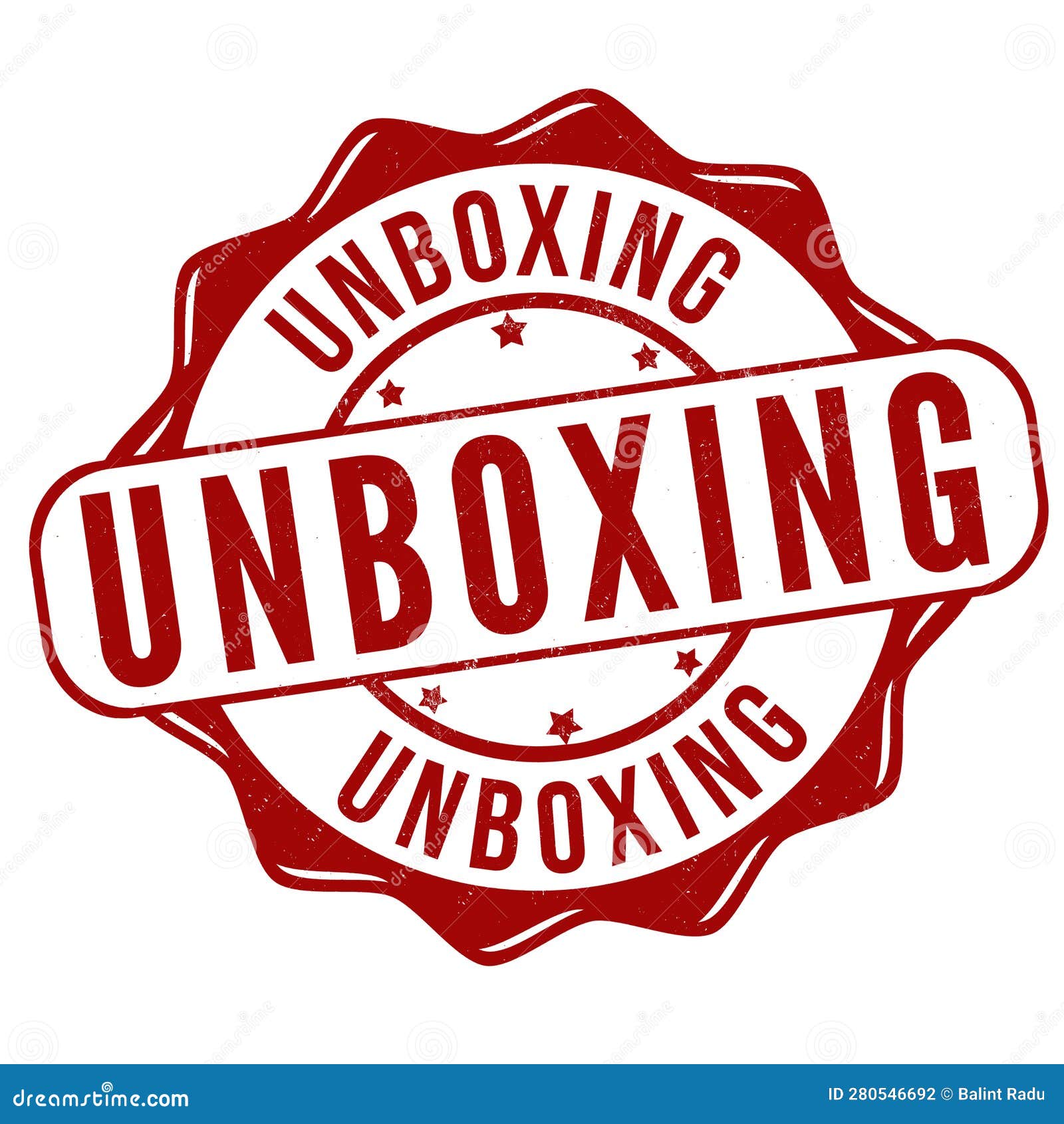Unboxing Banner Design Cartoon Vector | CartoonDealer.com #161430945