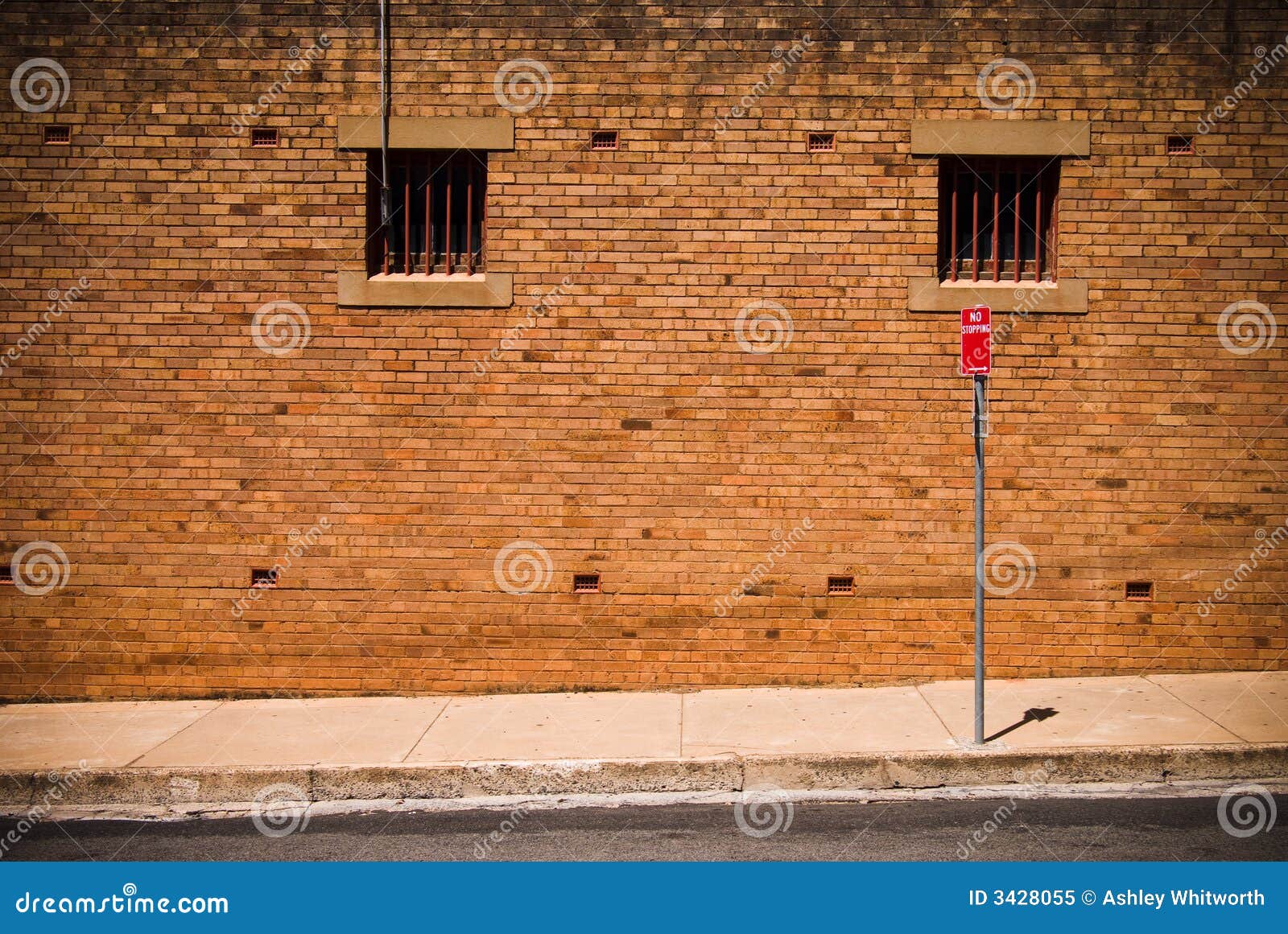 Back Street stock image. Image of barred, grunge, backdrop - 3428055