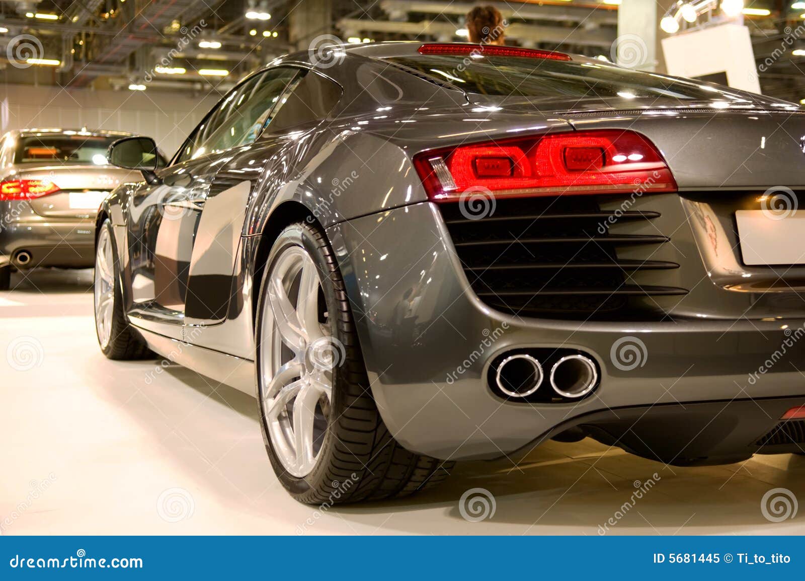 Back of supercar stock image. Image of auto, motorcar - 5681445