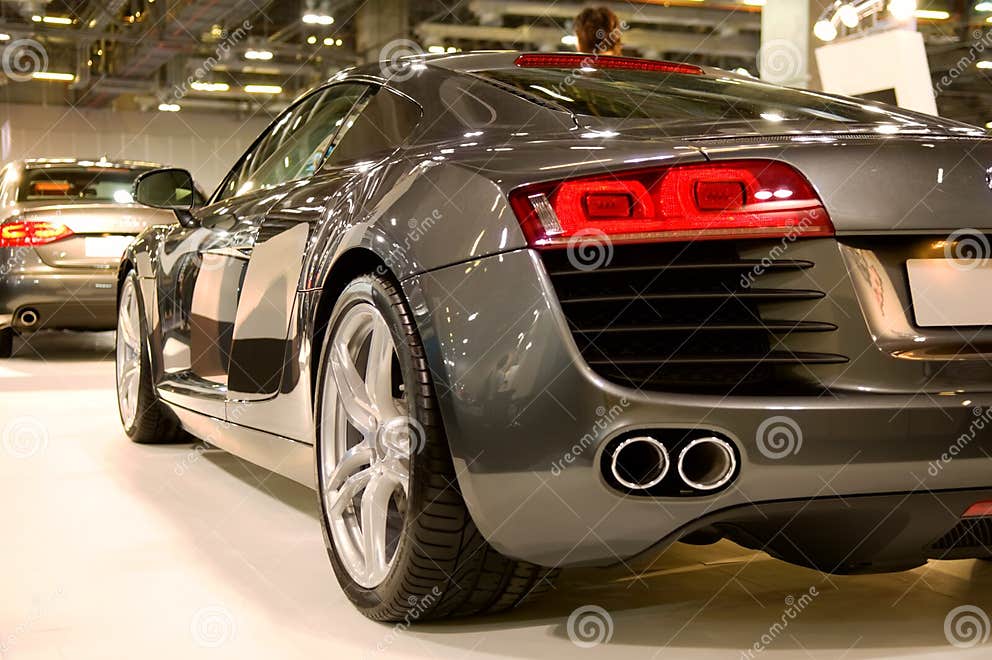 Back of supercar stock image. Image of auto, motorcar - 5681445