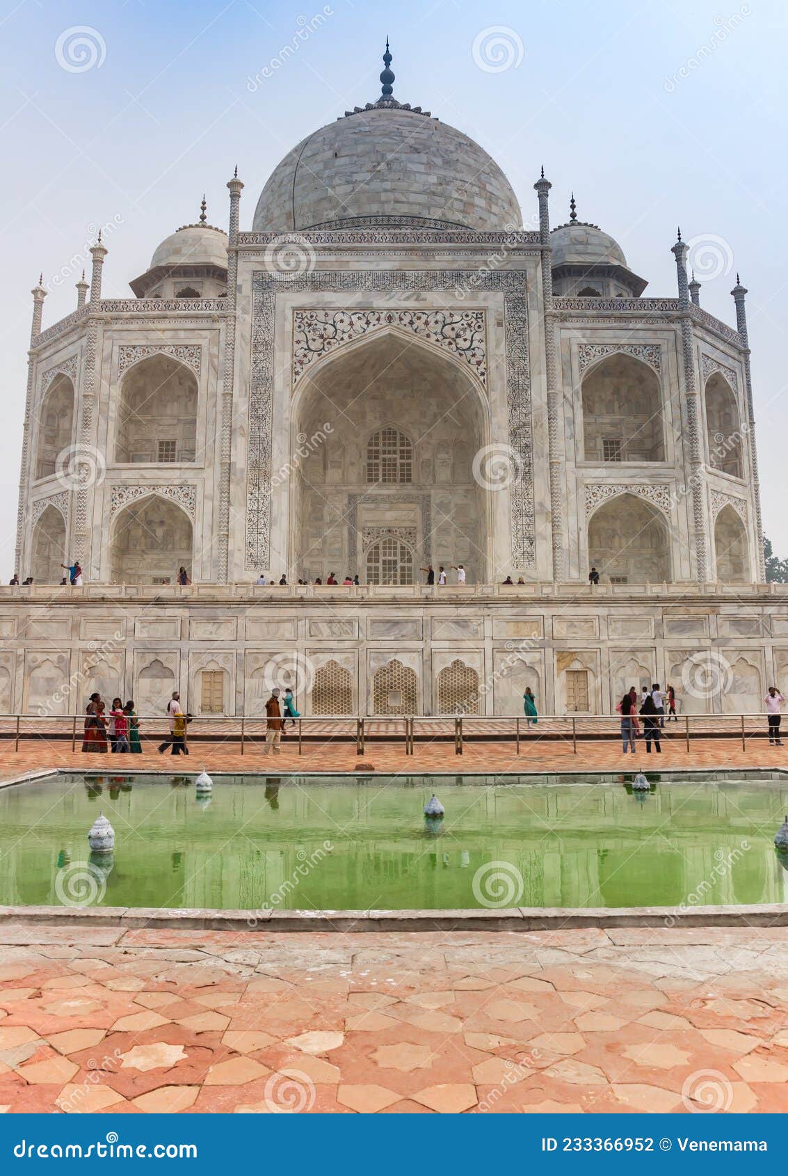Back of the Taj Mahal Monument in Agra Editorial Photography - Image of ...