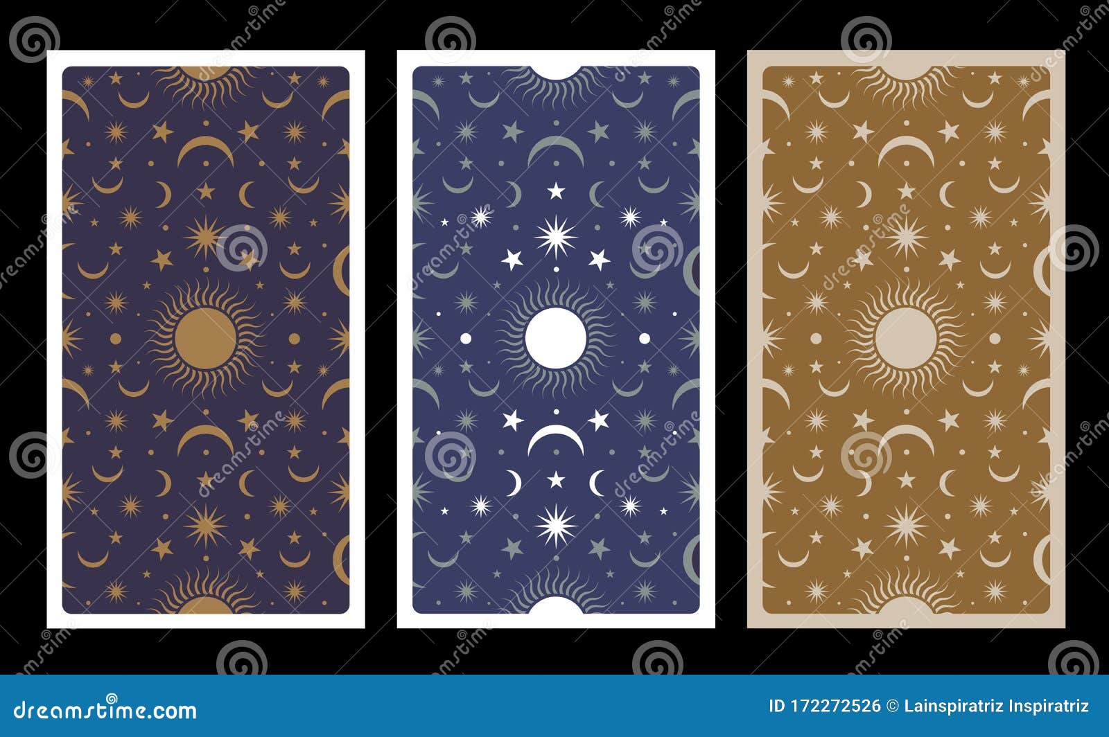Tarot Card Back Designs