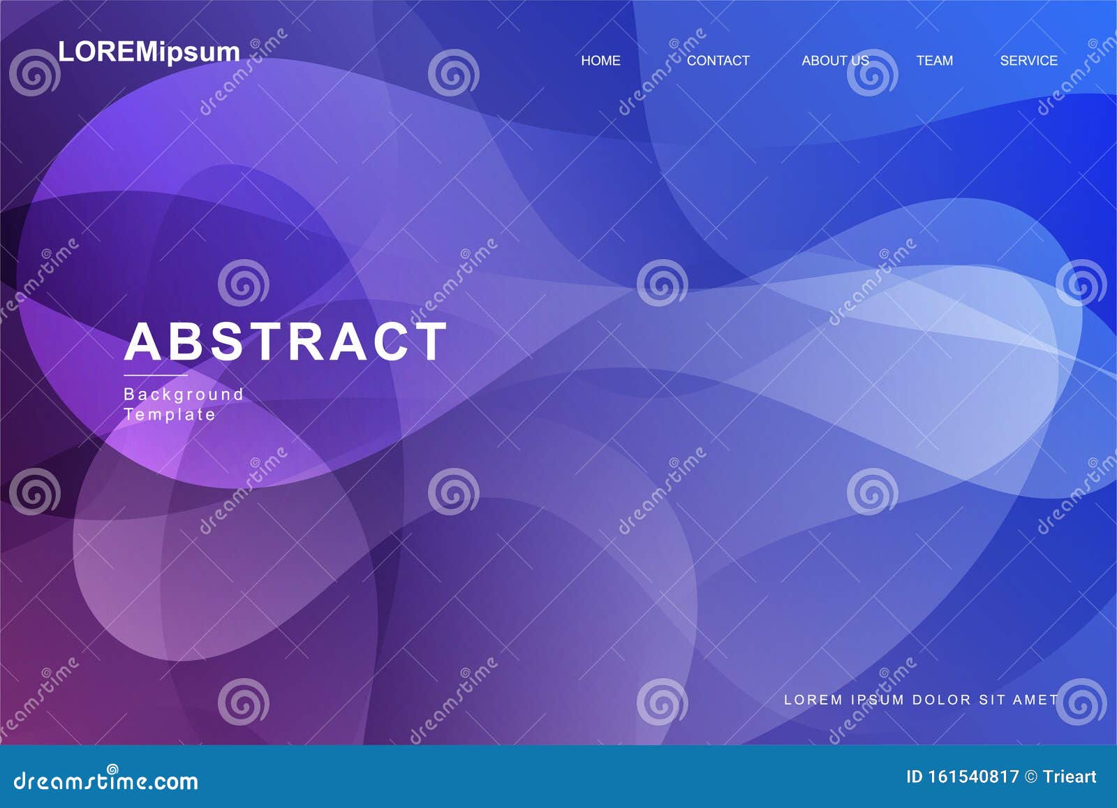 Abstract Fluid Dynamic Shape Background Combination Stock Vector ...