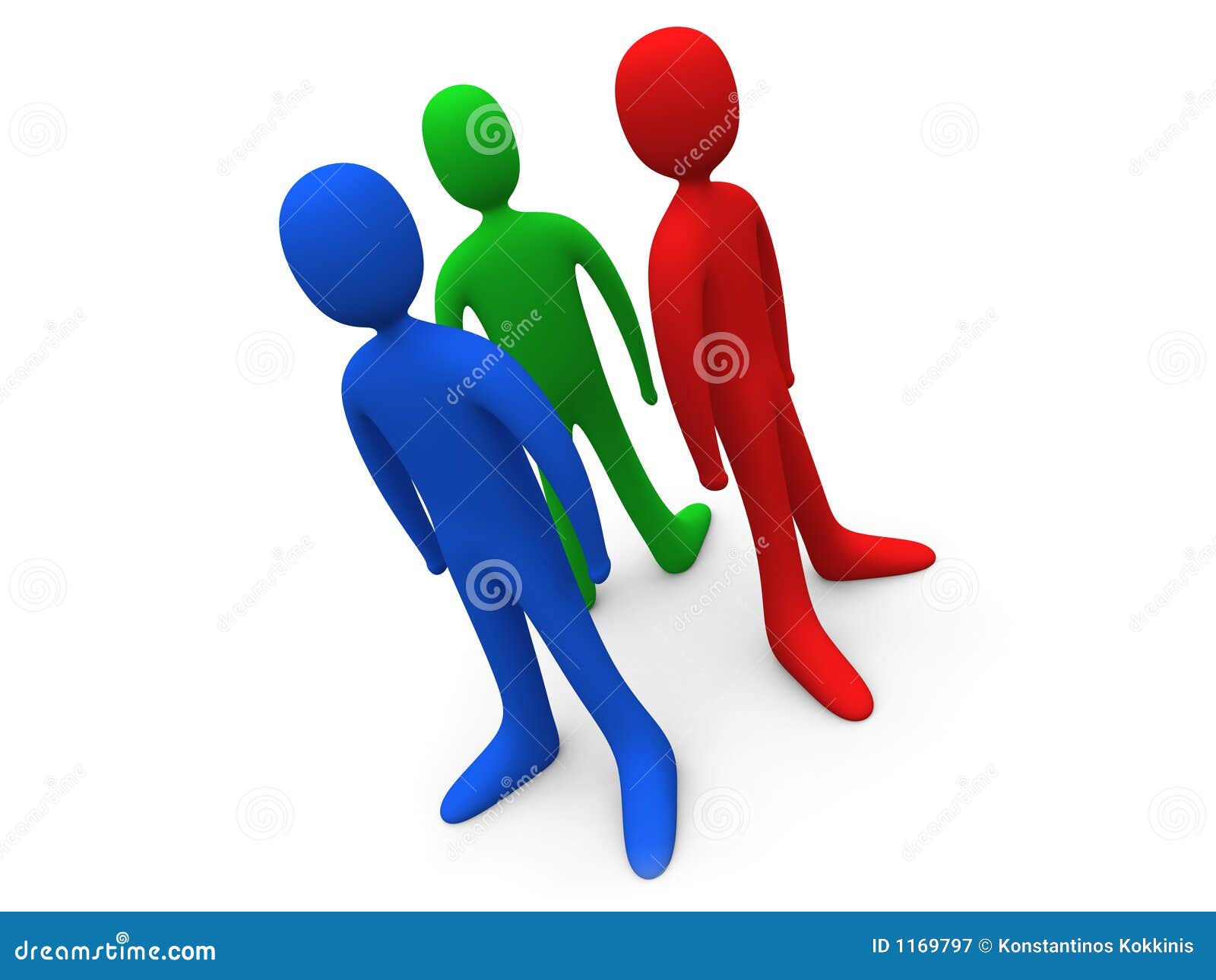 Back to back stock illustration. Illustration of partnership - 1169797