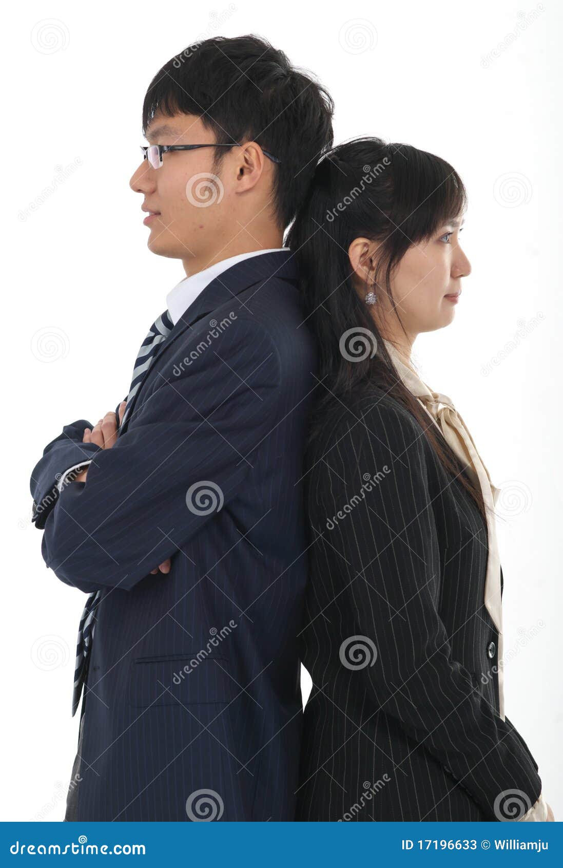 Back to back stock image. Image of business, asian, woman - 17196633