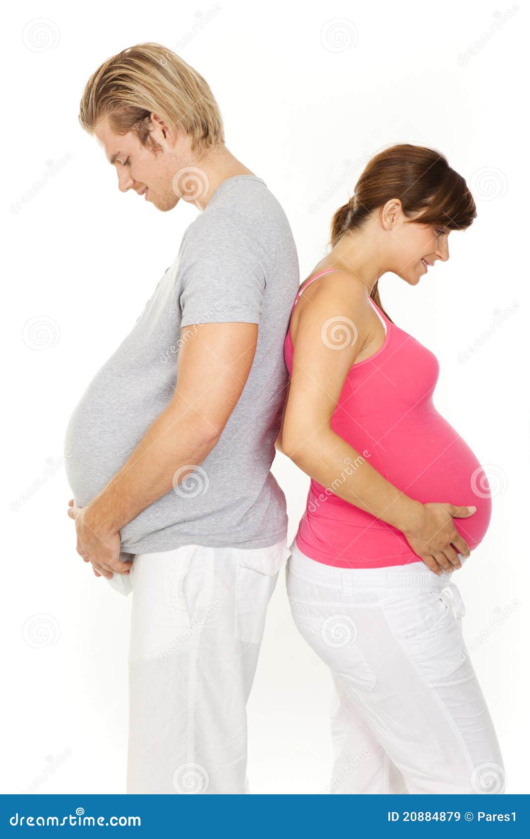 Back to back stock image. Image of isolate, female, belly - 20884879