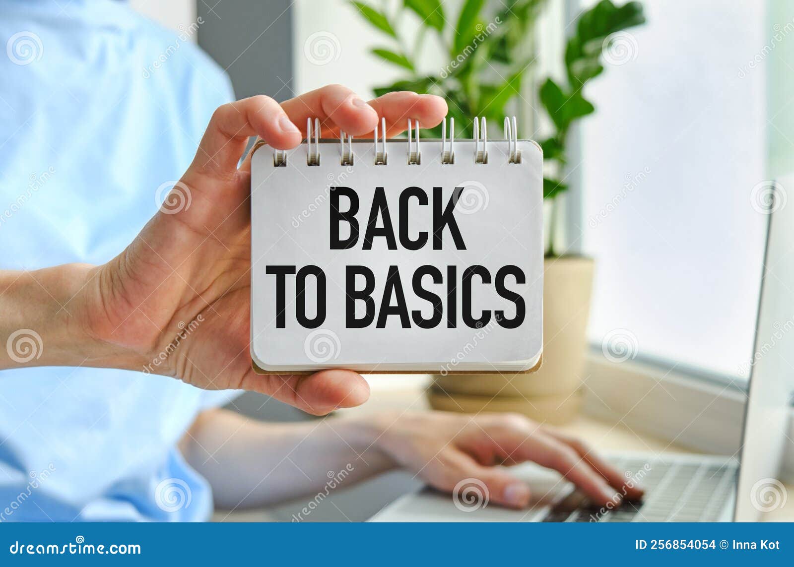 BACK TO BASICS Text Written on a Notebook in Hand Stock Photo - Image ... BACK TO BASICS Text Written on a Notebook in Hand Stock Photo - Image ...