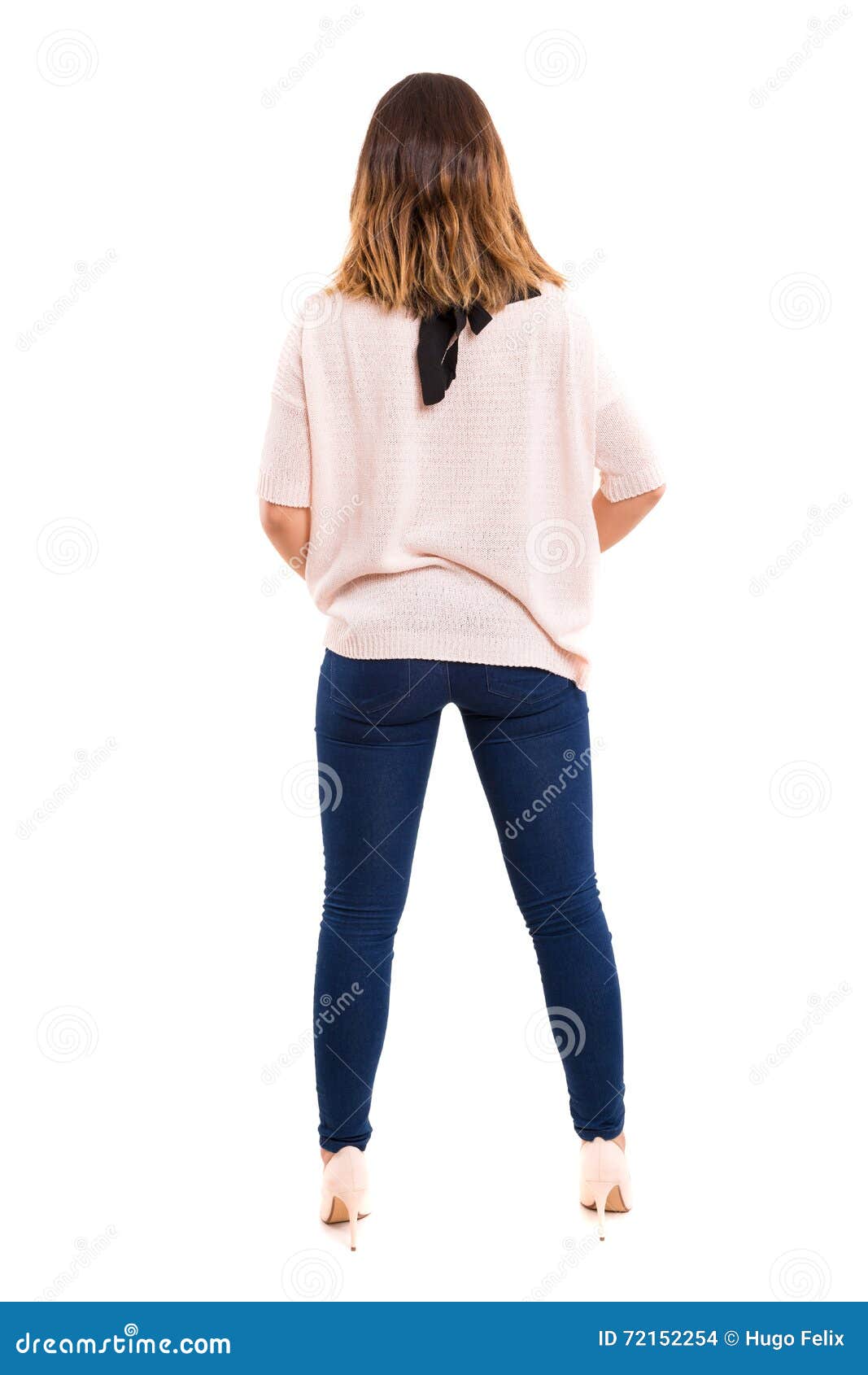 Back to the camera! stock photo. Image of backside, behind - 72152254
