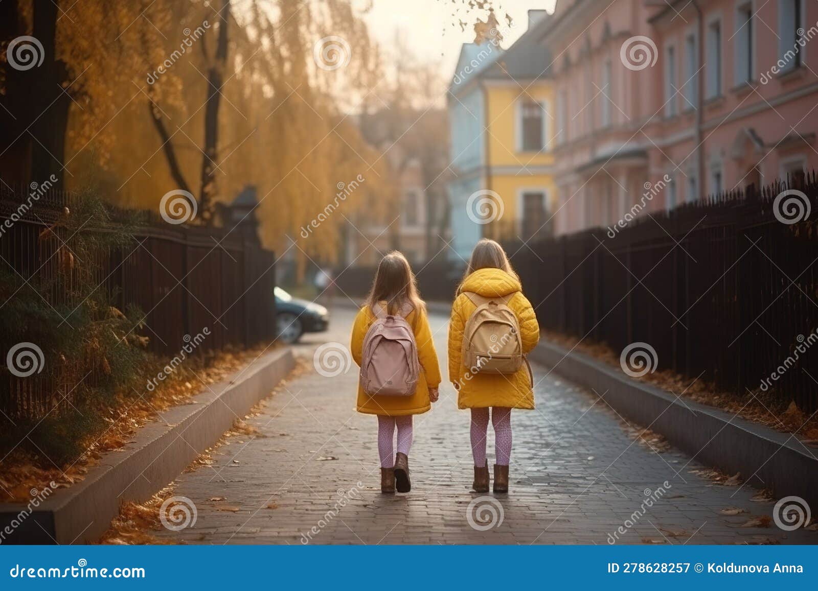 Back To Elementary Primary School, Concept of Childhood Memories ...