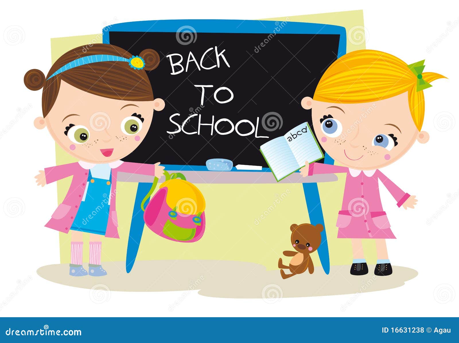 Back to school stock vector. Illustration of child, education - 16631238