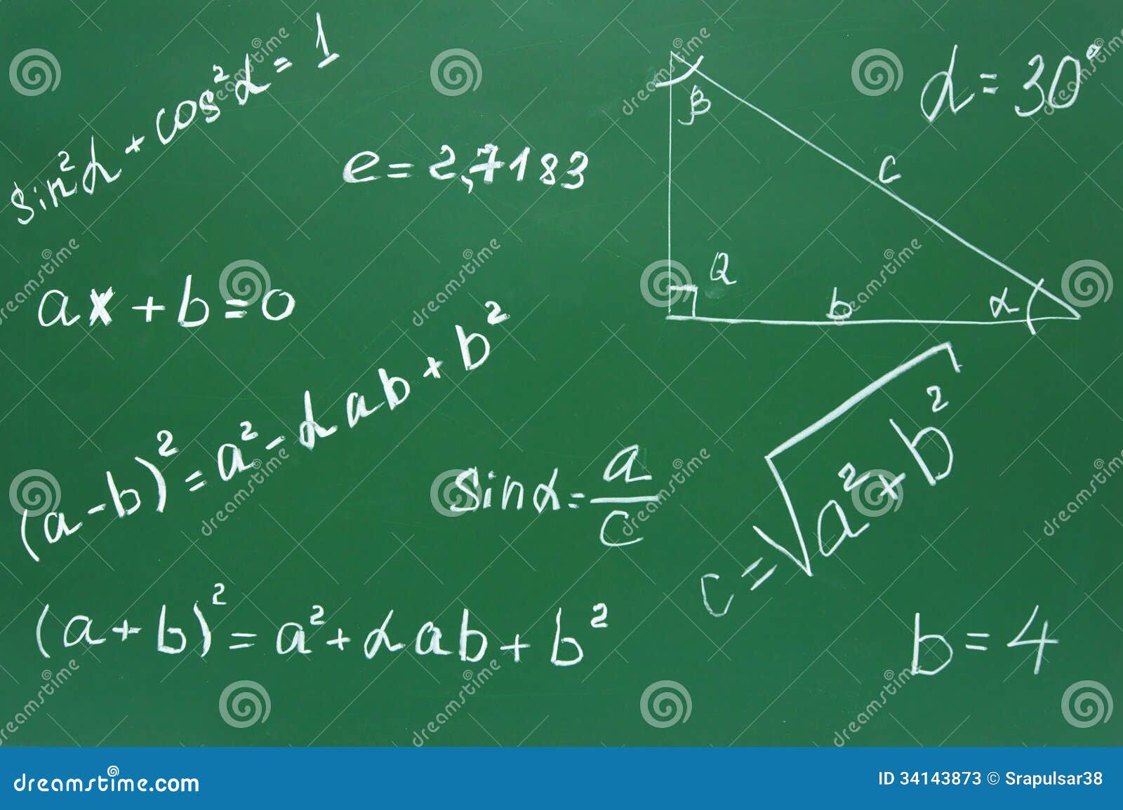 Back to school. stock image. Image of mathematical, college - 34143873