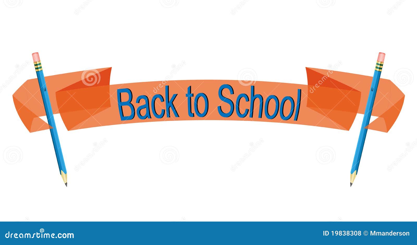 Back To School Banners Clipart