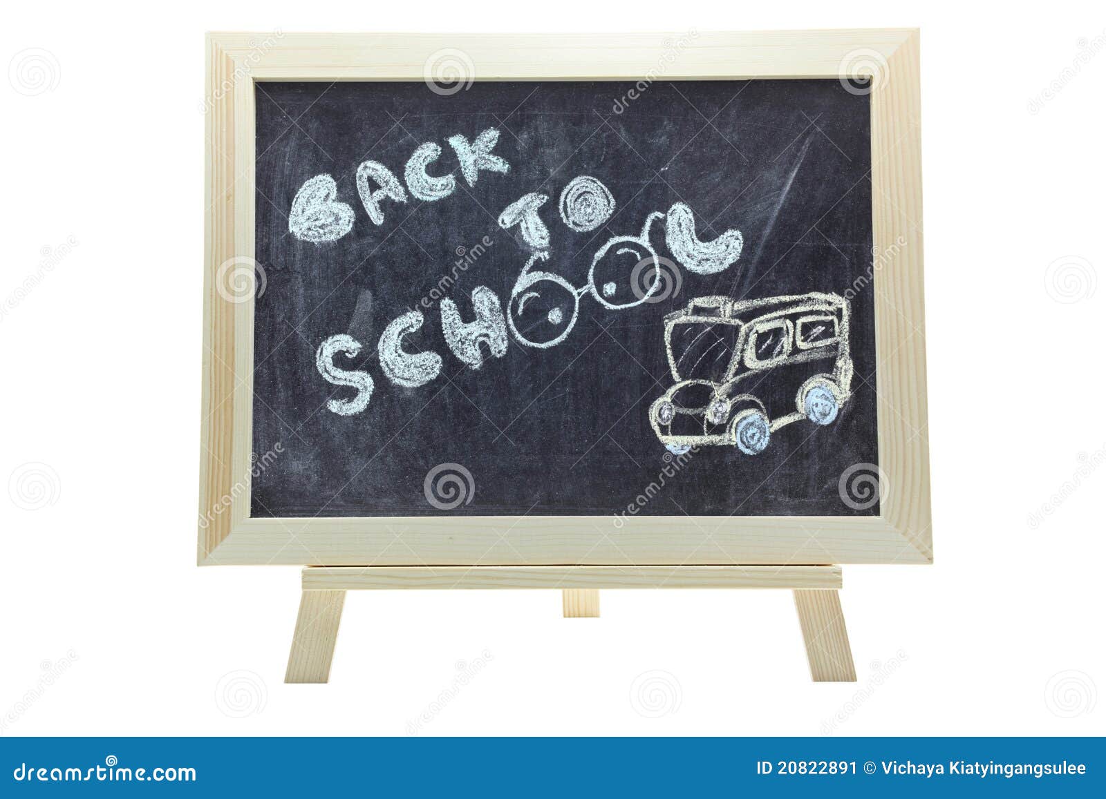 Back to school blackboard stock image. Image of sign - 20822891