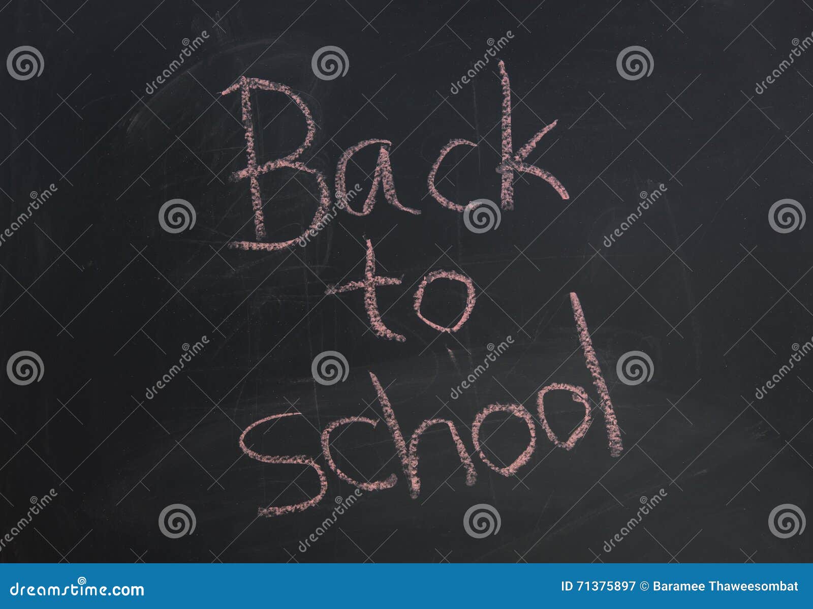 Back to school blackboard. stock image. Image of education - 71375897