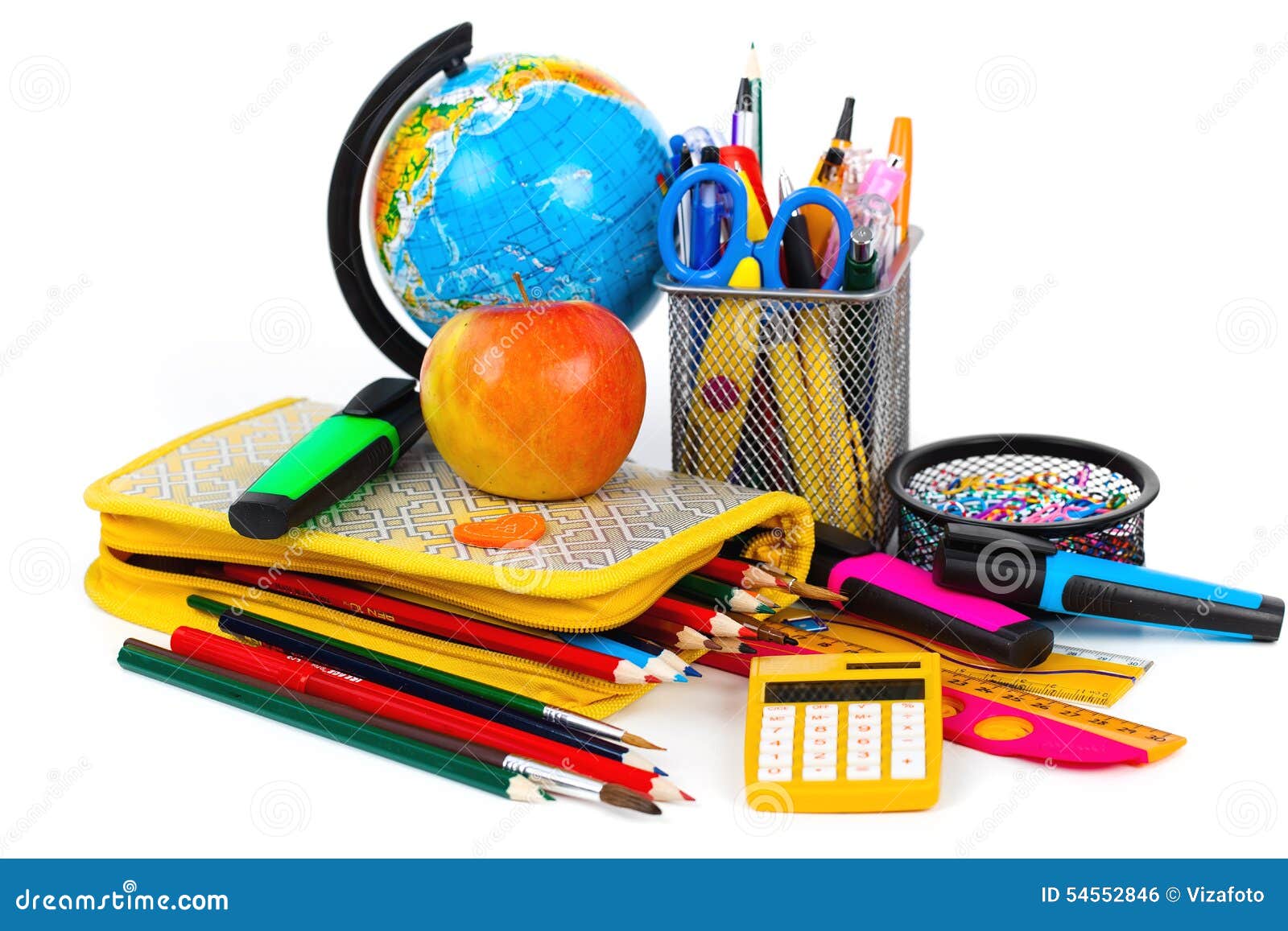 Back to school stock photo. Image of plastic, education - 54552846