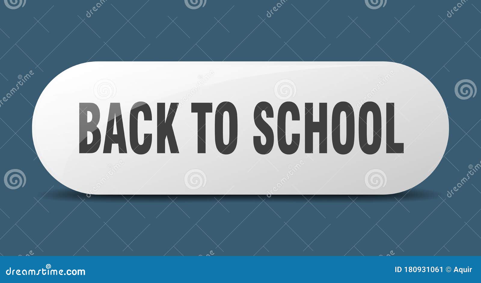 Back To School Button. Back To School Sign. Key. Push Button Stock ...