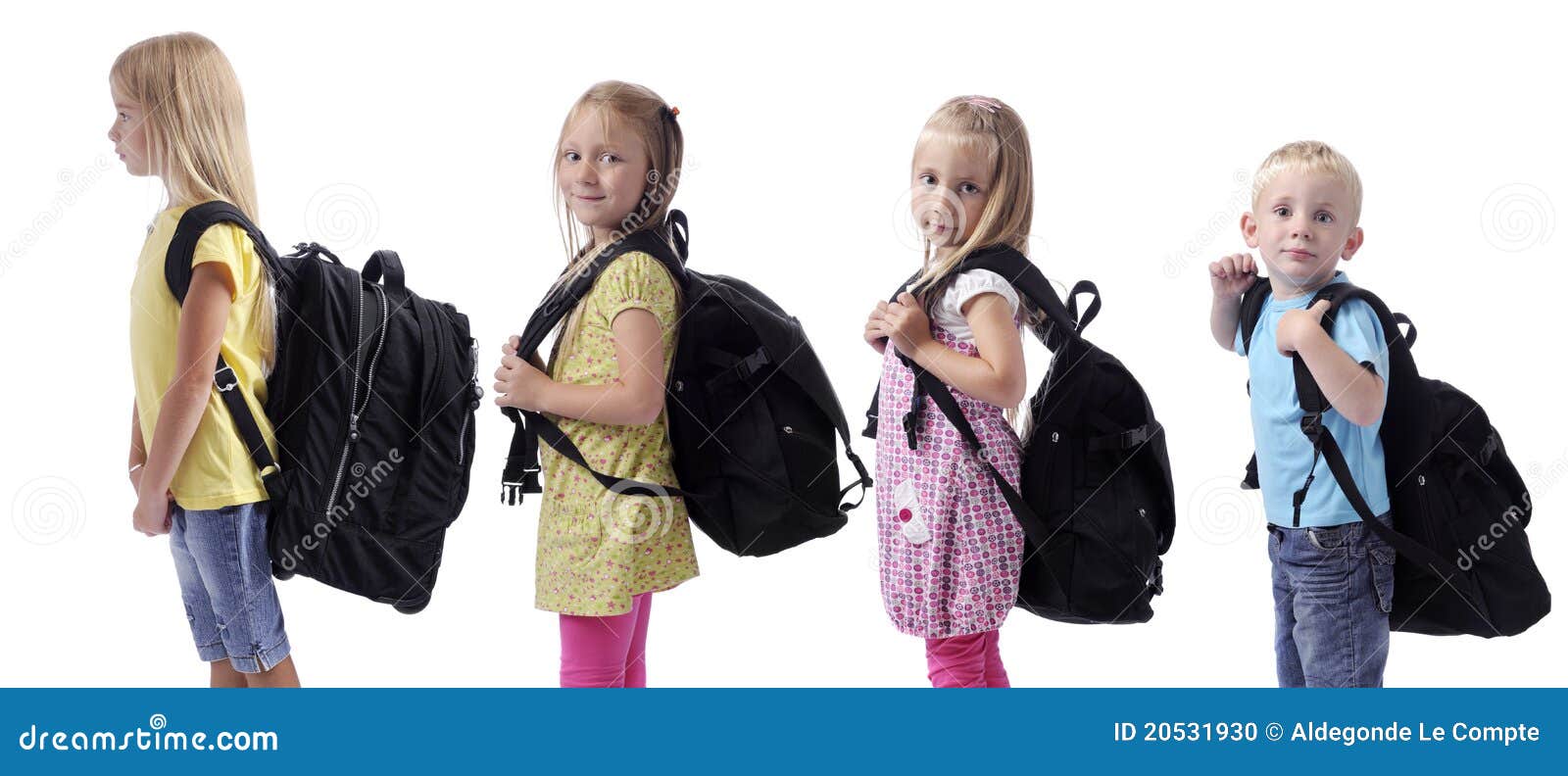 Children Heavy Backpacks Stock Photos - Free & Royalty-Free Stock ...