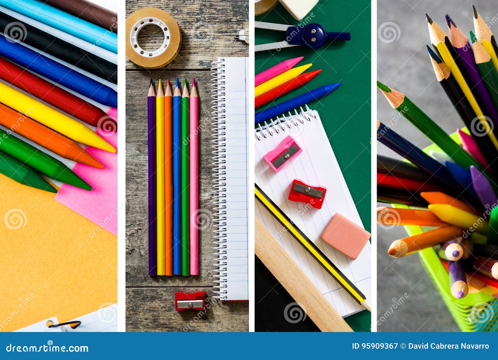 Back to school collage stock image. Image of homework - 95909367