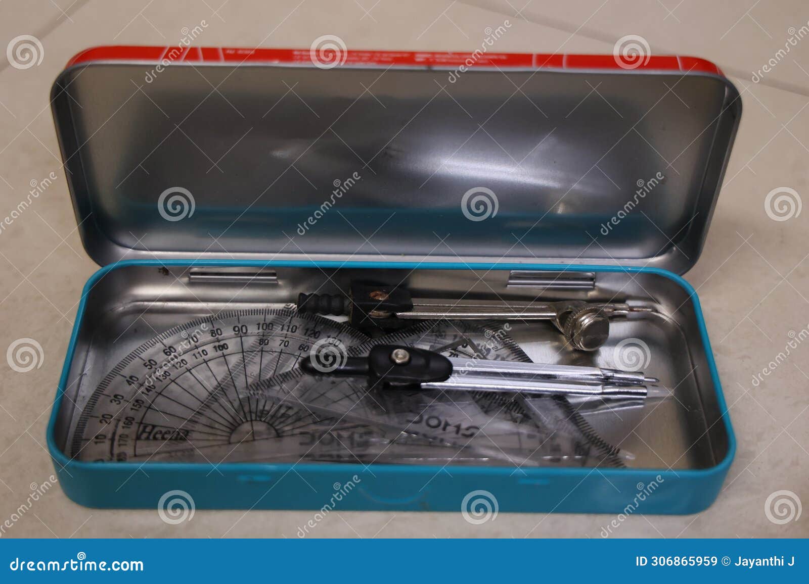 Back To School Concept Geometry Box Editorial Stock Image - Image of ...