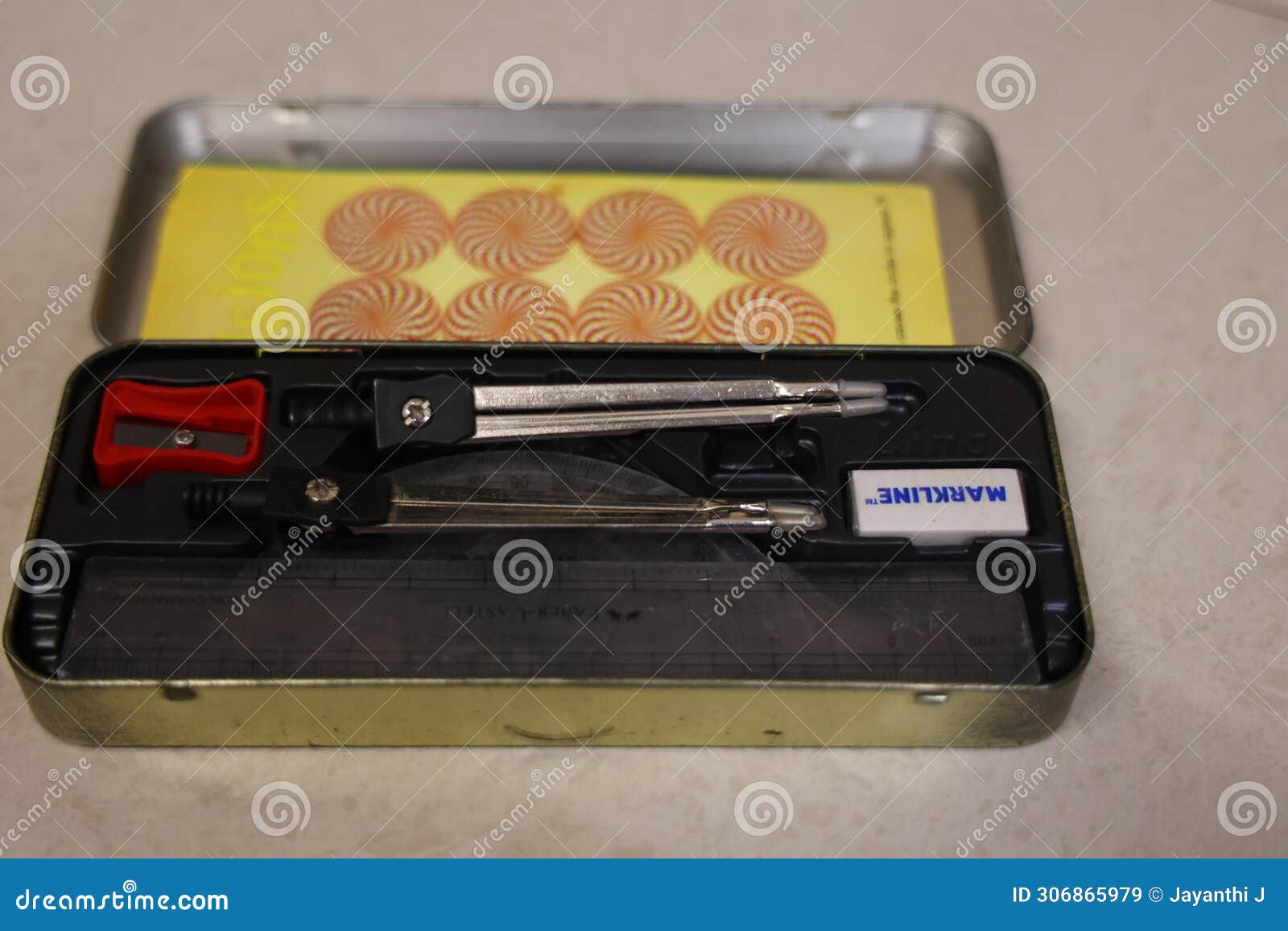 Back To School Concept Geometry Box Editorial Stock Image - Image of ...