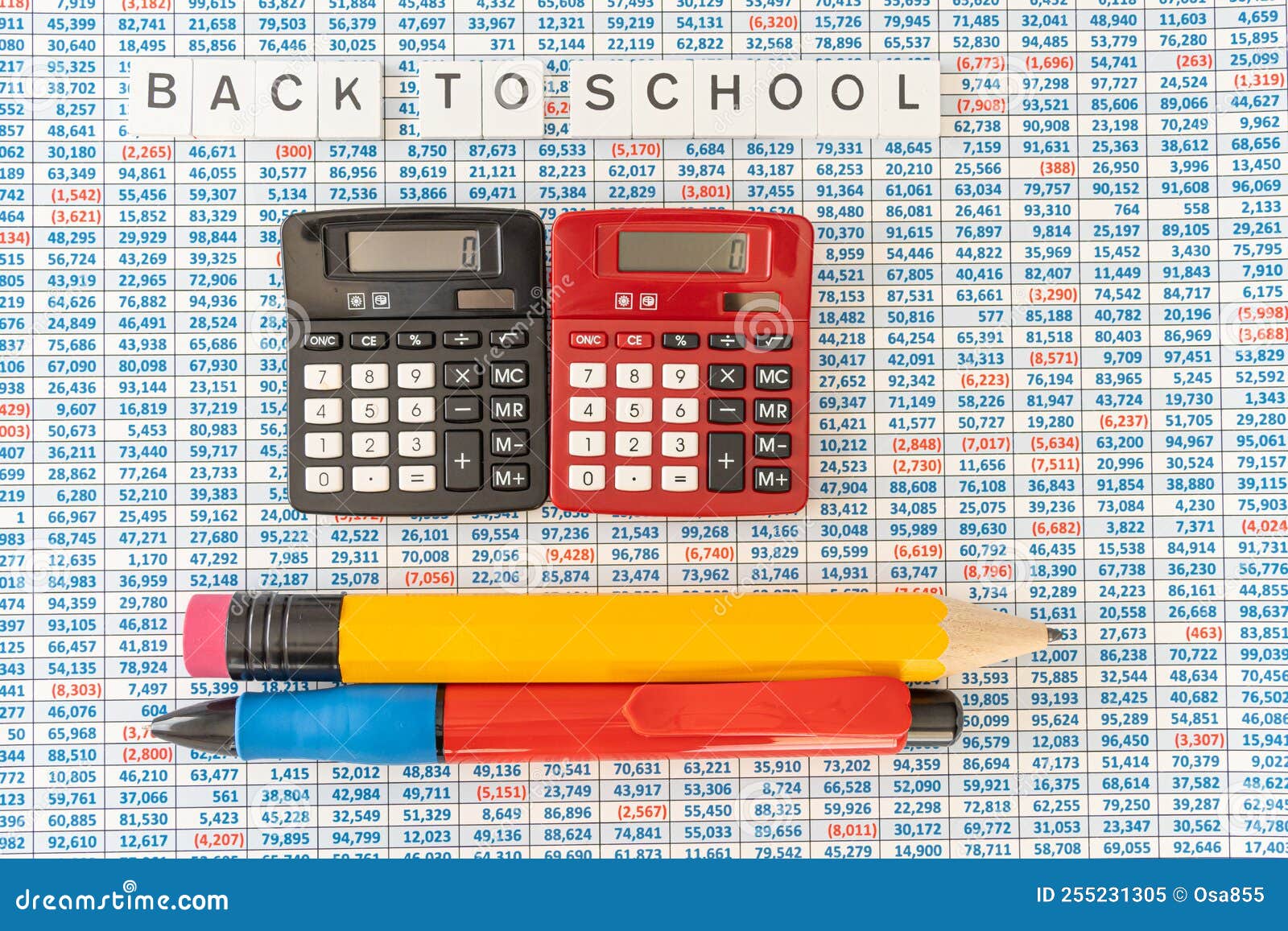 Spreadsheet Background Royalty-Free Stock Photo | CartoonDealer.com ...