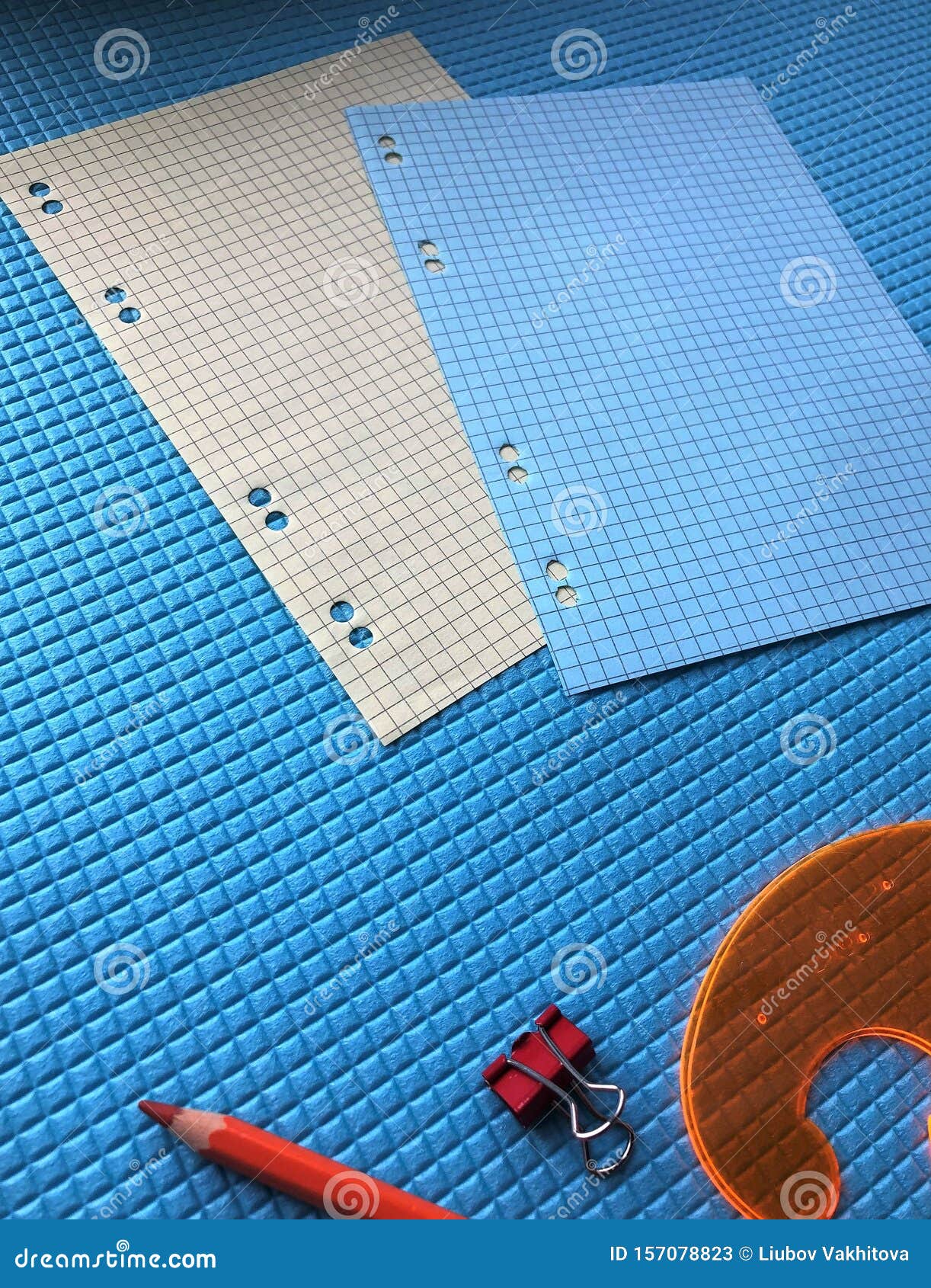 Tools for School and Design. Stock Image - Image of apple, learn: 157078823