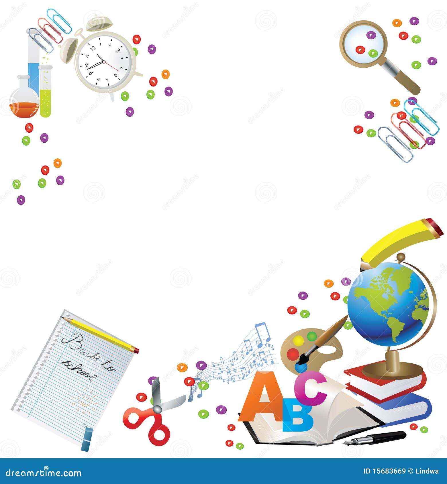 School Design Vector Illustration | CartoonDealer.com #38738642