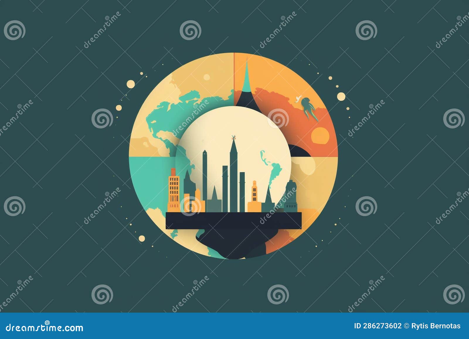 Abstract Knowledge and Education Concept Illustration. Generative AI ...