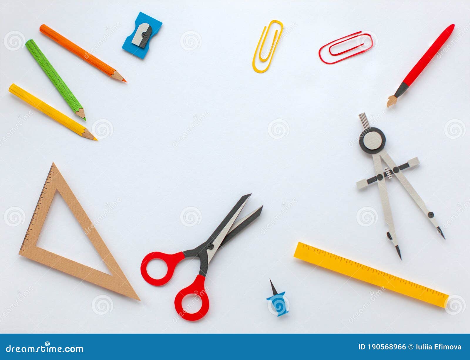 Back To School. Education Tools. Stock Photo - Image of design, school ...