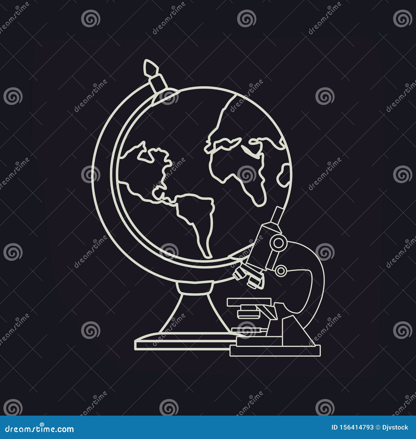 Back to school flat design stock illustration. Illustration of ...